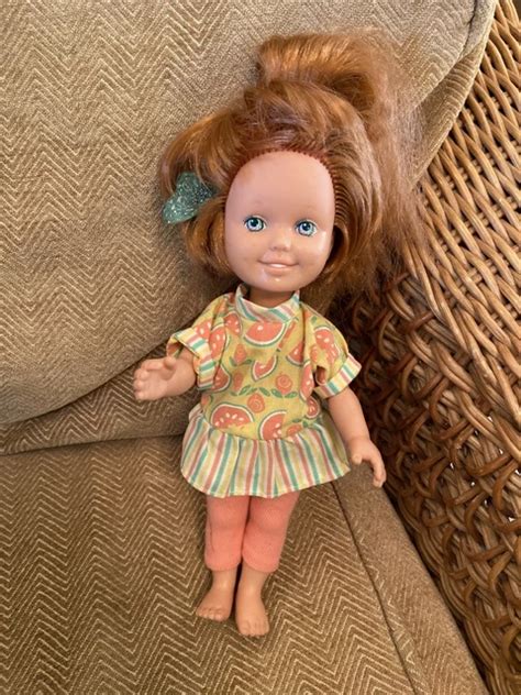 Playskool Dolly Surprise Hair Growing Dolls 1987 Vintage Doll Dressed