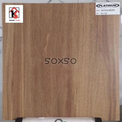 Jual Keramik Lantai 50x50 Matt Keramik Motif Kayu Keramik 50x50 Daytona