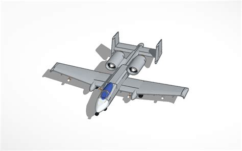 3d Design A 10 Fighter Jets Tinkercad