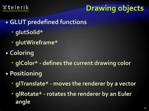 Ppt Opengl Glut Basics Powerpoint Presentation Free Download Id