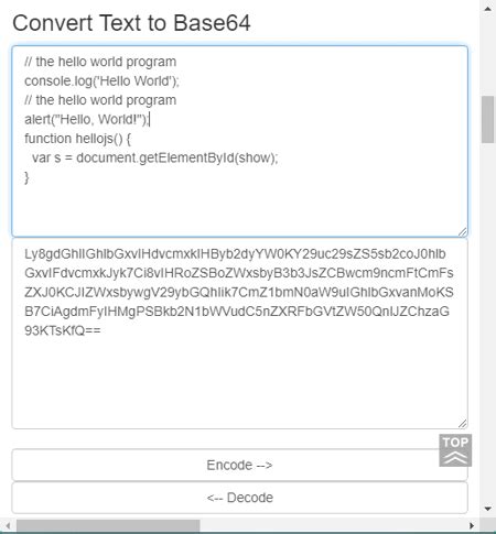 10 Best Free Online JavaScript To Base64 Converter Websites