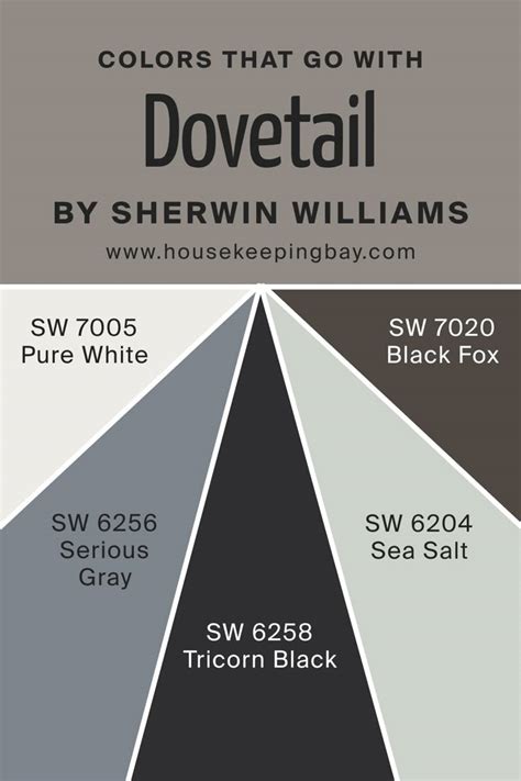 Dovetail Sw 7018 By Sherwin Williams Colors That Go With Dovetail