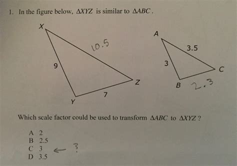 Solved In The Figure Below Triangle Xyz Is Similar To