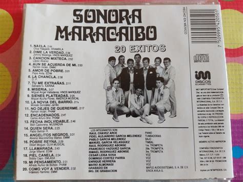 Sonora Maracaibo Cd 20 Éxitos W Meses Sin Intereses