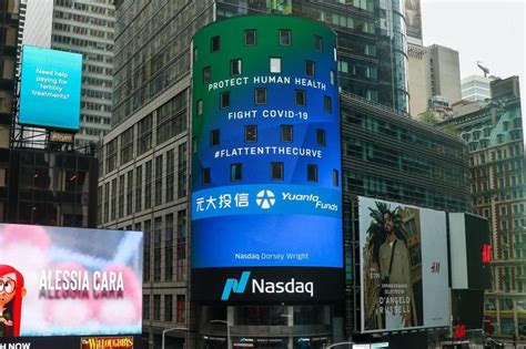 台灣防疫再躍國際 元大投信登紐約nasdaq電視牆 Yahoo奇摩時尚美妝