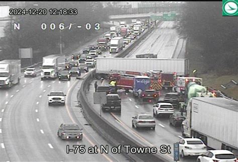 I 75 Nb Back Open After Semi Tractor Trailer Crash Odot