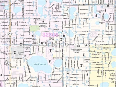 Orlando Zip Code Map Pdf Map