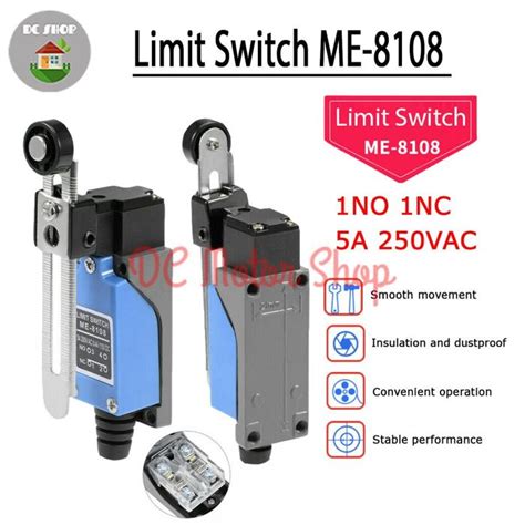 Limit Switch Momentary Roller Switch 5a 250v 1no 1nc Tz 8108me 8108