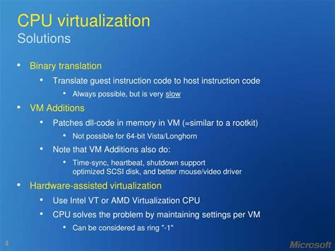 Ppt Architecture Virtual Machine Monitor Vmm Powerpoint