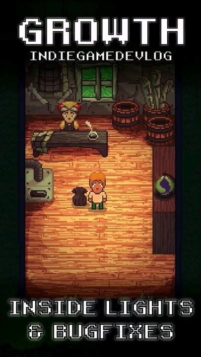 growth daily gamedevlog [158] interior lightsandbugfixes devlog gamedev