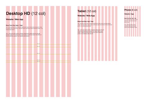 Responsive Grid Template For Sketch Freebie Supply