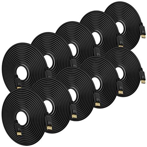 Gearit 10 Pack Gold Plated Displayport To Displayport Cable 15 Feet