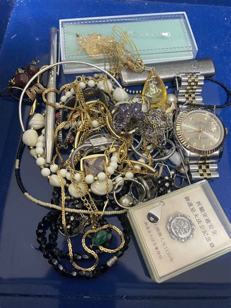 【傷や汚れあり】アクセサリー おたから まとめ 遺品整理 ネックレス リング 指輪 イヤリング 腕時計 ライター 豪華 1円 おまとめセット