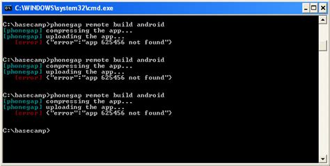 Cordova Phone Gap Error Remote Build Android Stack Overflow