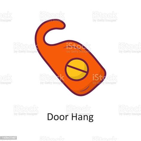 문 걸림 벡터 채워진 개요 아이콘 디자인 그림 흰색 배경 Eps 10 파일에 여행 기호 0명에 대한 스톡 벡터 아트 및 기타 이미지 0명 가정의 방 고급 호텔