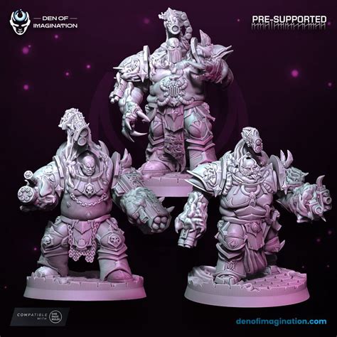 3d Printable Chaos Excess Decimators Unit By Wildmesh