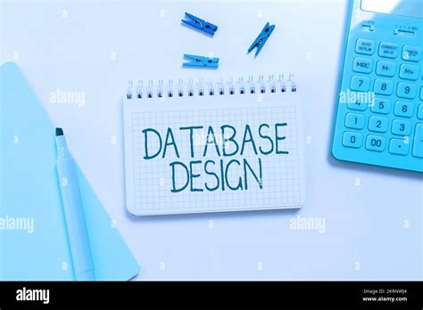 inspiration showing sign database design business concept organisation