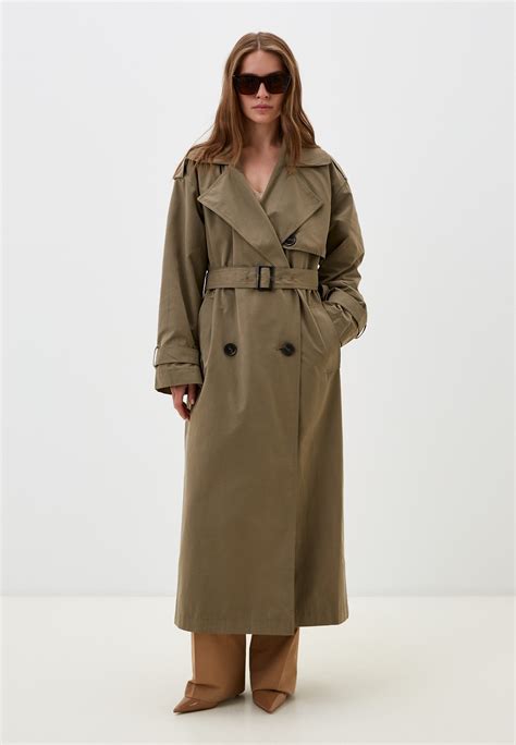 Плащ Incity, цвет: хаки, MP002XW14LB7 — купить в интернет-магазине Lamoda