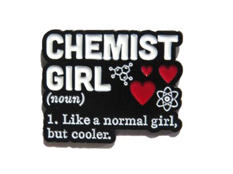 Chemist Girl Pin Your Style