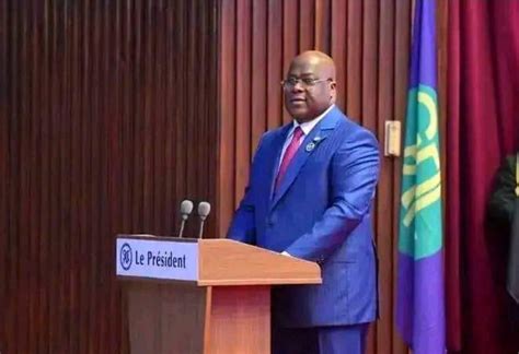 Devant La Jeunesse Congolaise Felix Tshisekedi Fustige Le Fléau De La