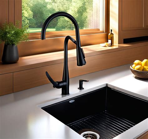 The Best Stylish Touches A Black Kitchen Sink Faucet Combo Can Deliver