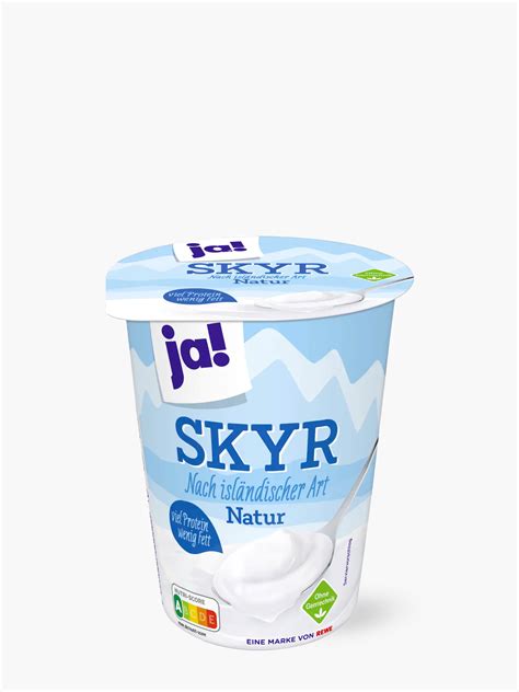 Skyr Ja Nährwerte Rewe Bio Skyr Natur 400g Bei Rewe Online Bestellen