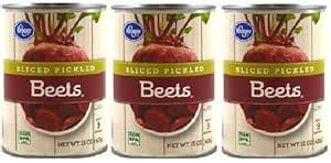 Sliced Pickled Beets Pack Of 3 Cans 15 Oz Each