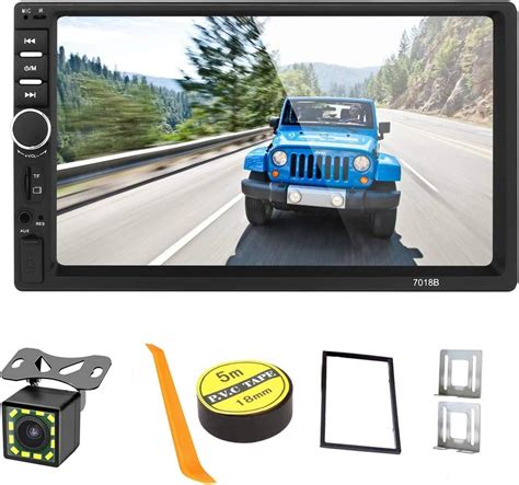 Radio Coche Bluetooth Radio Din Pantalla Coche Pantalla Tactil Para Coche Pulgadas HD