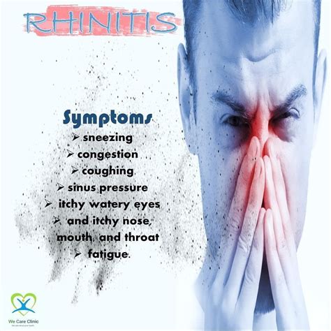 We Care Clinic On Linkedin Rhinitis Sinusitis Allergies Sinus Asthma Flu Staysafe Health