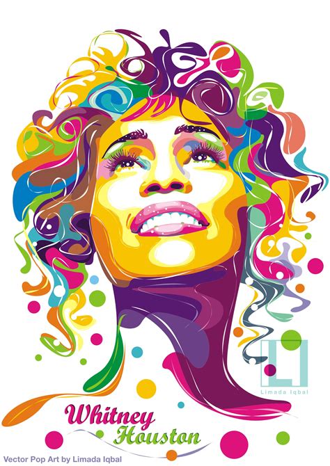Whitney Houston Clipart