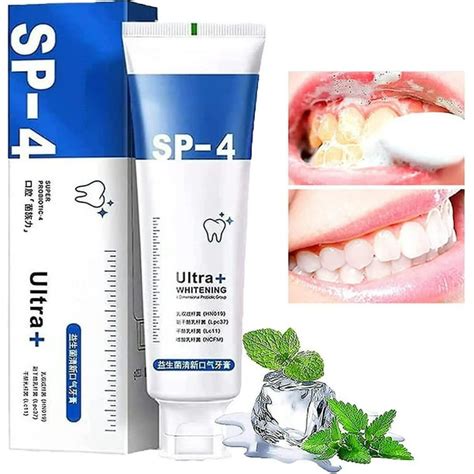 Sp 4 Toothpaste Sp 4 Probiotic Toothpaste Brightening Stain Removing Toothpaste Sp 4 Brightening