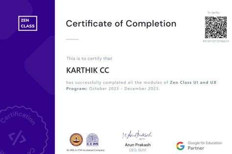 karthik cc on linkedin uiuxdesign certification gratitude guvi mentorship userexperience