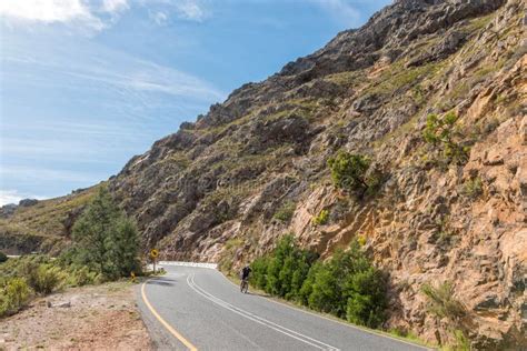 View Of The Franschhoek Pass Editorial Photography Image Of Cape Markings 222283762