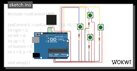 Matrix Wokwi ESP STM Arduino Simulator