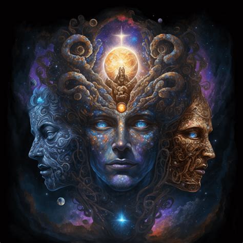 A Collection Of Cosmic Entities R Midjourney