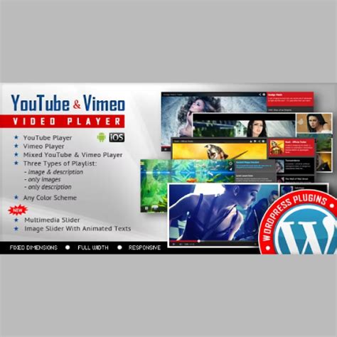 Youtube Vimeo Video Player And Slider Wp Plugin V38 Nulled Download