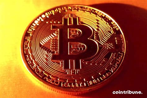 Or Vs Bitcoin Cointribune
