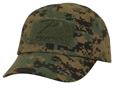 Rothco Tactical Operator Cap Woodland Camo Hero Outdoors