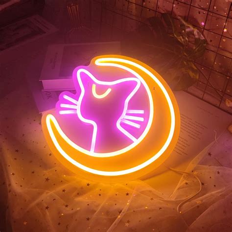 Sailor Moon Cat Neon Era