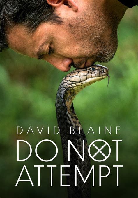 David Blaine Do Not Attempt Streaming Online