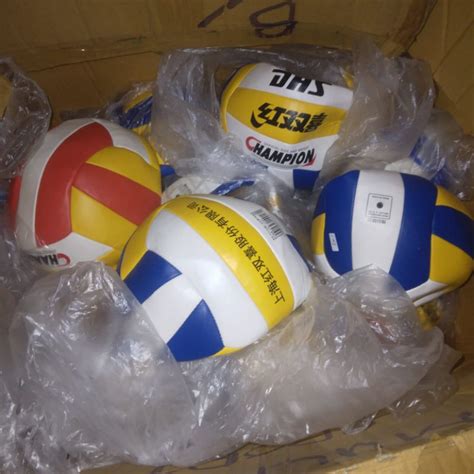 Jual Bola Voli Dhs Bahan Empuk Cocok Latihan Bersama Teman2 Shopee