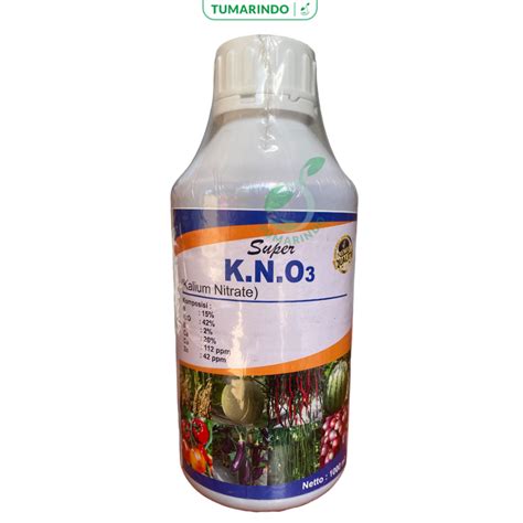 Jual PUPUK CAIR K N O3 PUTIH KALIUM NITRATE 1 LITER Shopee Indonesia