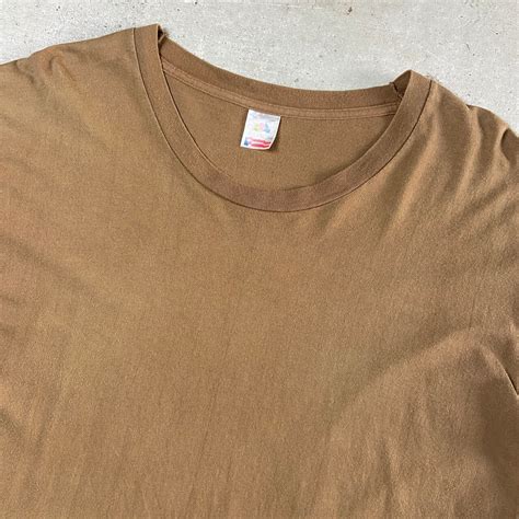 90年代 Usa製 Fruit Of The Loom フルーツオブザルーム シングルステッチ 無地 ブランクtシャツ メンズxl 古着