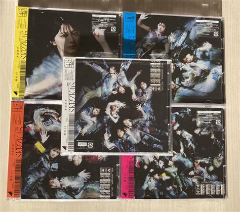 【未使用に近い】櫻坂46 7thシングル「 承認欲求 」 初回限定盤abcd（cd＋ Blu Ray）＋通常盤計5枚セット封入生写真シリアル