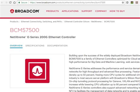 Broadcom Unveils 200g Ethernet Controller With 50g Pam 4 Pcie 4 0