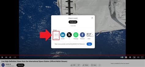 how to automatically embed youtube live stream on your website for free