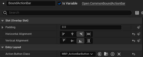 how to create a console menu using commonui ue samurais