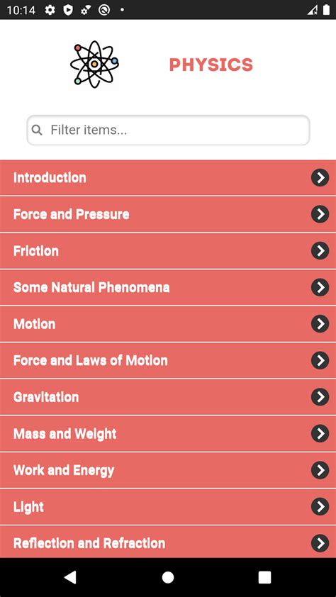 Science Basics Physics Chemistry Biology Apk สำหรับ Android ดาวน์โหลด