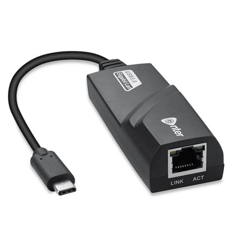 Type C to LAN Gigabit (E-UCL1000) With Gigabit Network | Enter-World