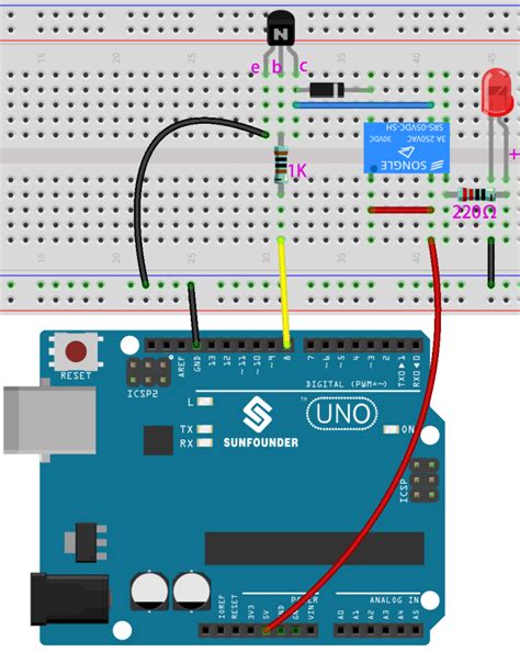 Lesson 6 Relay — Sunfounder Uno And Mega Kit Documentation